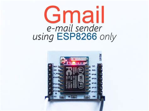 esp8266 gmail sender arduino wifi arduino projects arduino