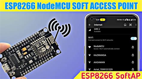 esp8266 nodemcu wifi access point esp8266 wifi softap mode nodemcu