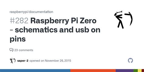 Raspberry Pi Zero Schematics And Usb On Pins · Issue 282