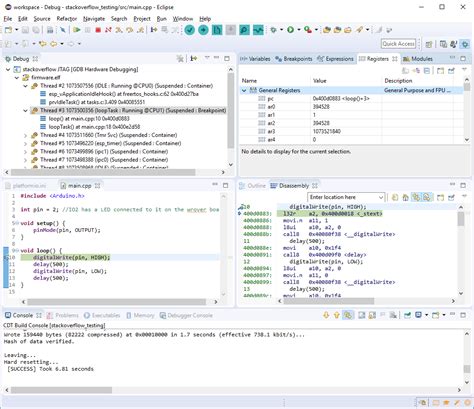 debugging stm32 and esp32 targets in an ide faq platformio community