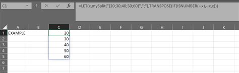 vba how to made custom split array function in ms excel