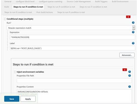 [jenkins 64636] conditional build step plugin fails to execute task