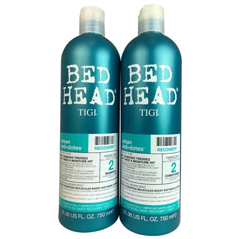 Tigi Bed Head Urban Antidotes Recovery Shampoo And Conditioner Hair