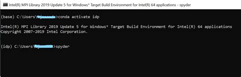 using intel distribution for python in spyder 3 6 intel community