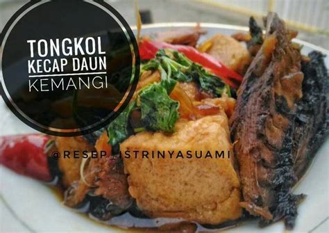 Resep Ikan Tongkol Kecap Daun Kemangi Oleh Dhara Cookpad