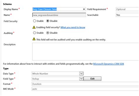 calculated fields support extended for date time data types in dynamics