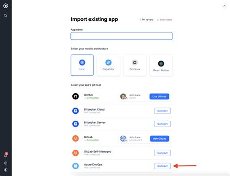 connect using azure devops appflow
