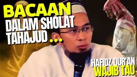 Tanya Jawab Seputar Tahajud‼️ayat Al Quran Yang Dibaca Saat Tahajjud