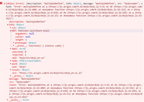 solved arcgis javascript api with jquery error multiple esri