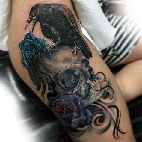 Share More Than 76 Gothic Crow Tattoos In Cdgdbentre