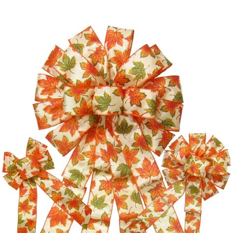 Fall Wreath Bow Etsy
