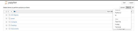 python folders visible when opening jupyter notebooks stack overflow