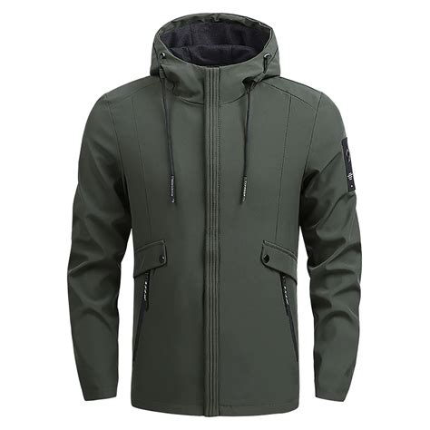 Thickmilitary Shark Skin Soft Shell Jackets Men Tactical Windproof