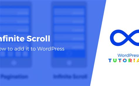 infinite scroll in wordpress how to add it to your website kerbco