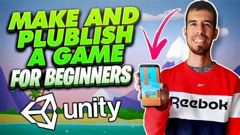 how to make and publish a game in 1 hour with unity3d beginner