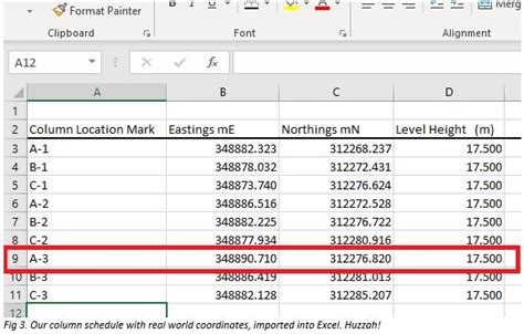 using dynamo to schedule coordinates in revit part 2