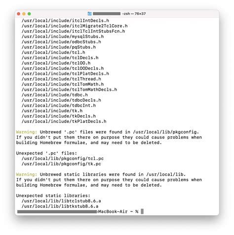 jupyterlabでの command not found brew に対処したい