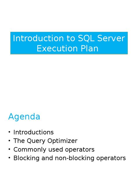 sql server execution plan pdf database index microsoft sql server