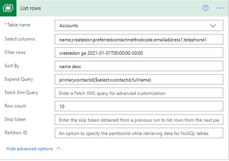 use lists of rows in flows power automate microsoft learn