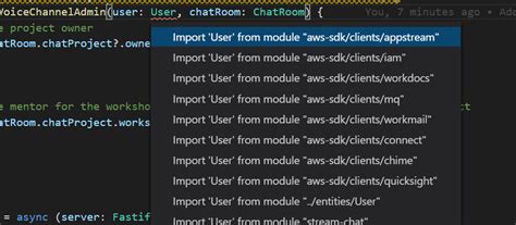 typescript import suggestions suggests third party modules before