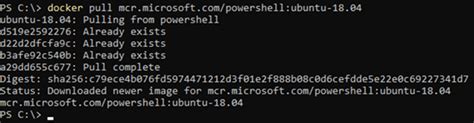 combine powershell and docker to simplify testing across oses
