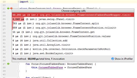 jprofiler as an intellij idea plugin