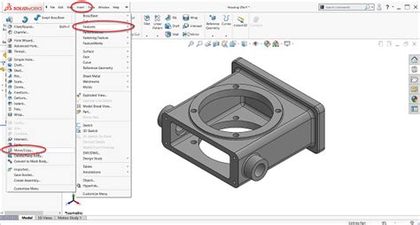 Solidworks How To Reorient An Imported Part Gsc
