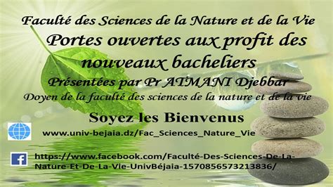 Portes Ouvertes De La Faculté Des Sciences De La Nature Et De La Vie