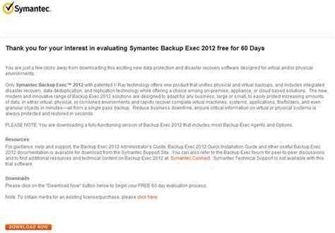 symantec backup exec 2012 download iso