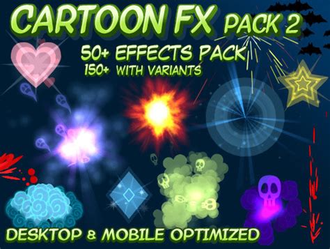 cartoon fx pack 2 v1 93 game assets for unity and unreal