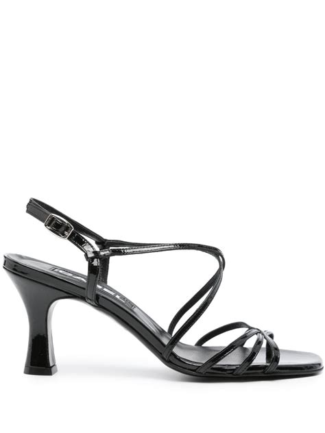 Carel Paris Tango 70mm Leather Sandals Black Farfetch Uk