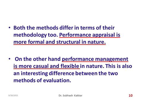 Difference Between Performance Management And Performance Appraisal