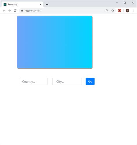 using create react app and core 3 0 to build a react