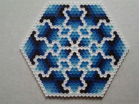 Perler Hexagon Freestyle Unmelted Side Perler Bead Patterns Hama