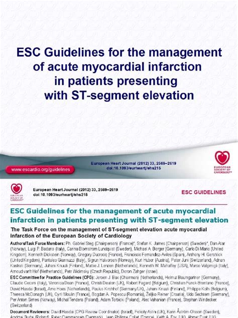 Pdf Esc Acs Stemi Guidelines Dokumen Tips