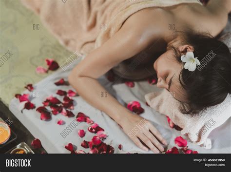 Massage Spa Relaxing Image And Photo Free Trial Bigstock