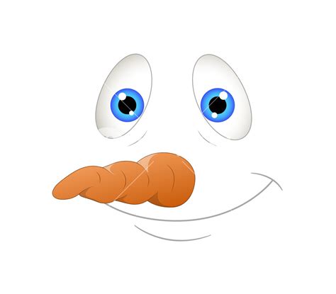 snowman face smile royalty free stock image storyblocks