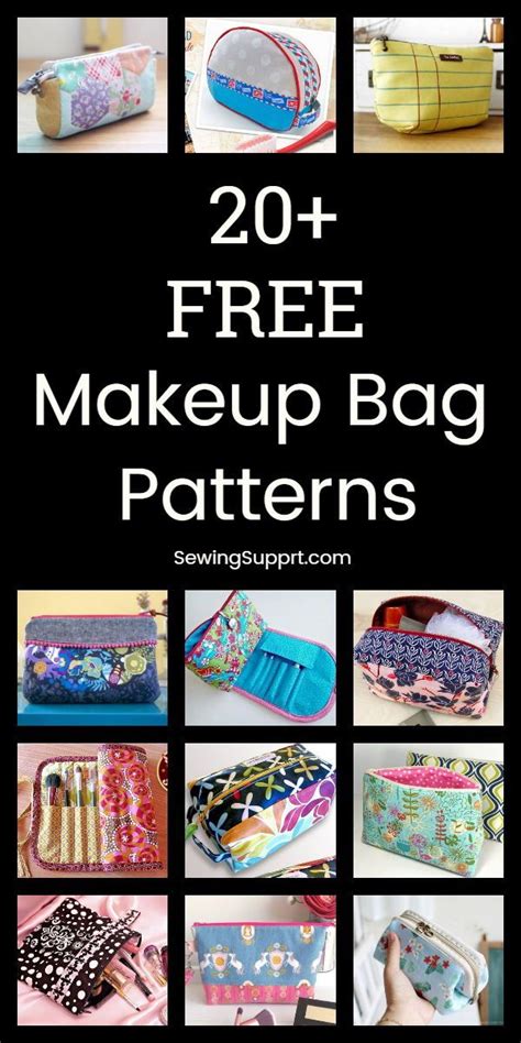 Free Makeup And Cosmetic Bag Sewing Patterns Diy Projects And Tutorials