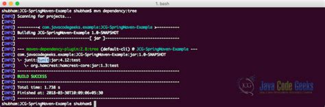 spring framework with maven tutorial java code geeks 2021