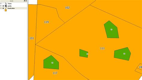 calculate area of intersecting polygons in qgis ~ geographic