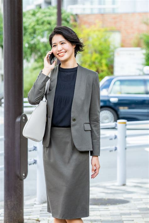 ファッションスタイルウエストが細く見える中、長めのスーツのしわスカート L323 【予約販売品】 ジャケット・アウター