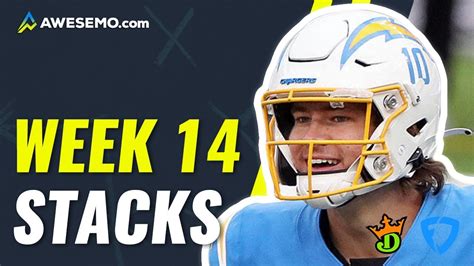 Nfl Dfs Picks Week 14 Draftkings And Fanduel Top Targets And Stacks 12 9