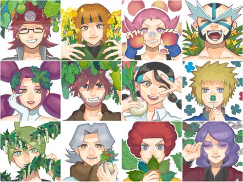 Gardenia Volkner Candice Maylene Flint And 7 More Pokemon And 1