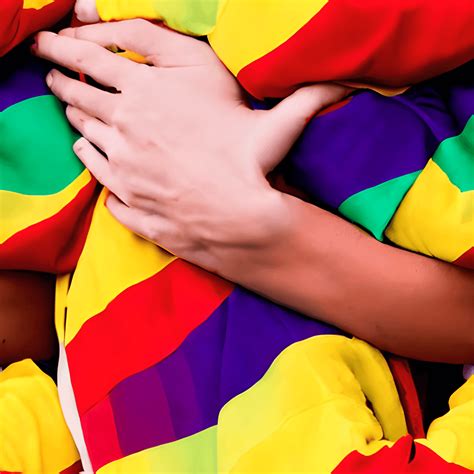 Lesbian Lovers Embrace Digital Graphic · Creative Fabrica