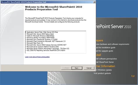 me and my sharepoint install sharepoint 2010 on windows server 2008 r2