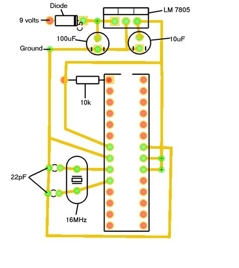 standalone arduino pcb layout pcb circuits