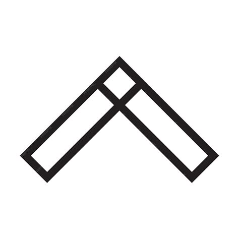 Premium Vector Up Arrow On White Background