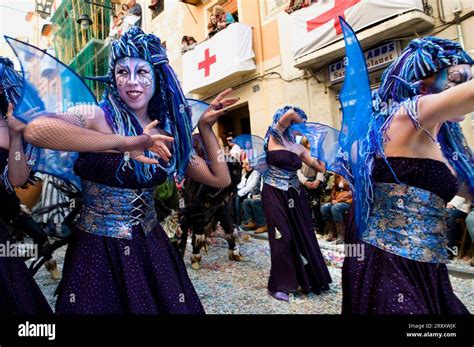 Women In Fanciful Costumes Loosely Representing The North African
