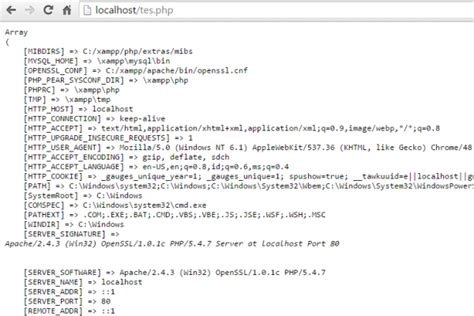 pengertian dan pengenalan fungsi server di php