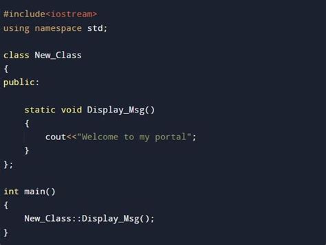 static variable c